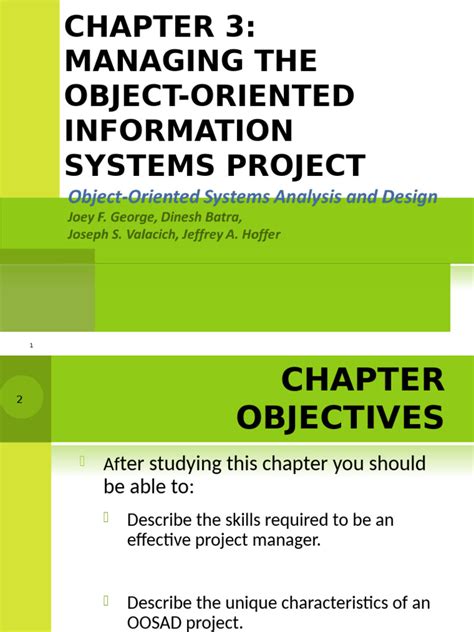 ch03 managing the object oriented information systems project std copy