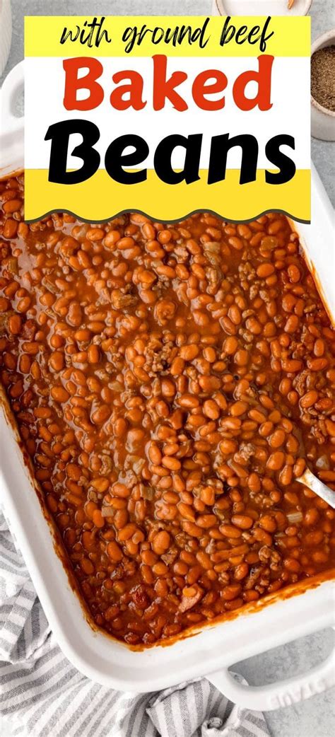 These Hearty Baked Beans With Ground Beef Are A Filling And Flavorful
