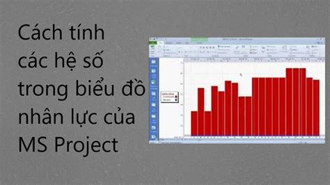 Cách Tính Các Hệ Số Trong Biểu đồ Nhân Lực Của Ms Project