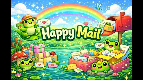 Happy Mail Gina Perfectlyimperfectjunkjournals Happy Easter 🐸💚