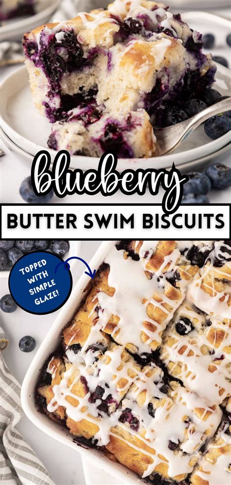 Blueberry Butter Swim Biscuit Recipe Soulfully Made