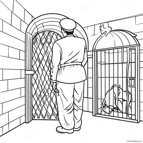 Prison Coloring Page 31973 25269