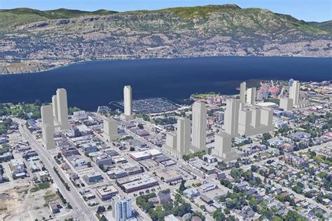 Kelowna In 2031 Ontario Man Makes 3d Model Of Citys Future Skyline