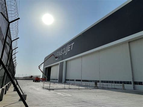 Execujet Mro Services Nears Completion Of New Dubai Facility Aviation