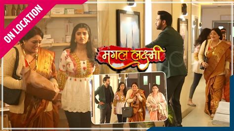 Mangal Lakshmi On Location Adit Kusum Ko Mili Mangal Youtube