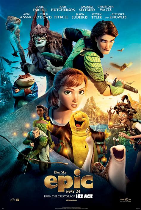 Epic An Animated Movie From The United States Disney Movies Posters