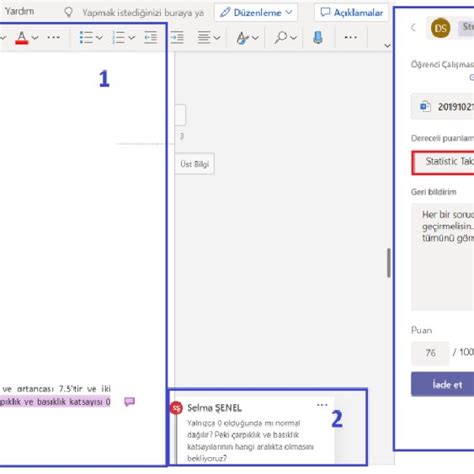 Scoring And Feedback On Ms Teams Download Scientific Diagram