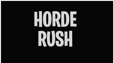 Horde Rush Shucksourdiesel Fortnite Creative Map Code