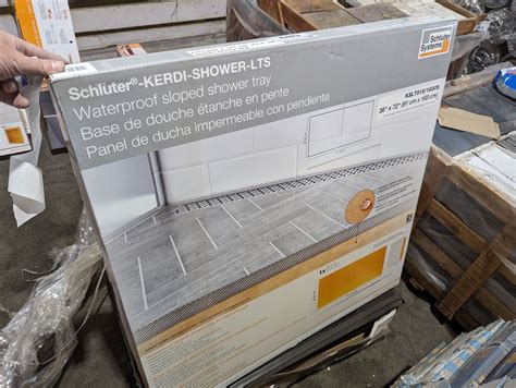 Schluter Kerdi Shower Lts 36 X 72 Kslt9151830s Waterproof Sloped