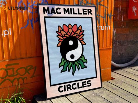 Mac Millers Circles Album Cover Poster