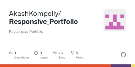 Github Akashkompellyresponsiveportfolio Responsive Portfolio
