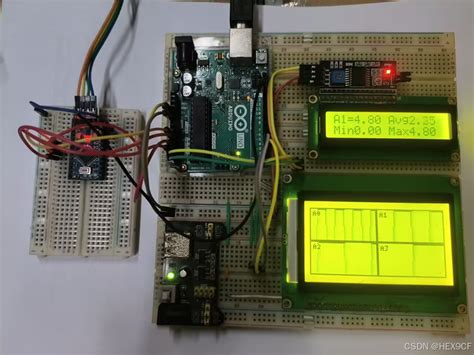 【arduino】零基础带你制作一个多通道示波器：基于 arduino uno 的多通道示波器 diy 制作项目 arduino示波器 csdn博客