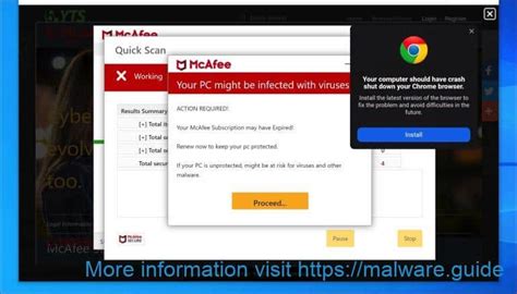 Remove Mcafee Pop Up Virus Malware Guide