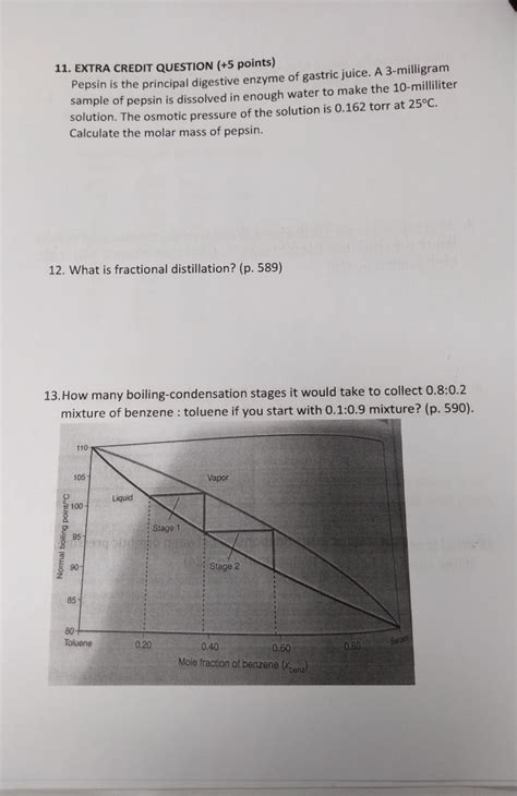 Solved 3 Calculate The Colligative Molality Of A Solution