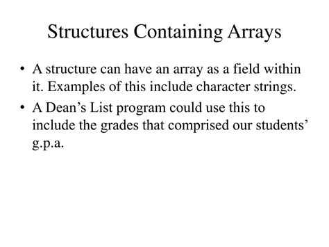 Ppt Introduction To Structures In C Programming Powerpoint