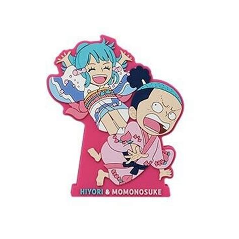 One Piece Strap Caoutchouc Hiyori And Momonosuke Emotional Stories