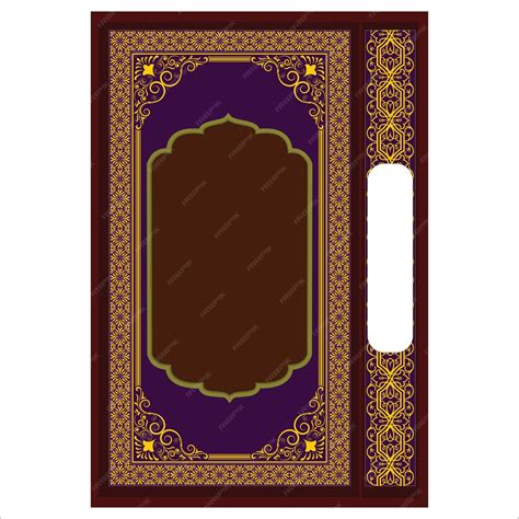 Premium Vector Quran Frames Islamic Book Frames Frames Book Cover