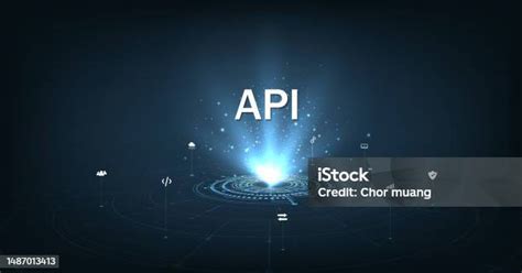 Konsep Application Programming Interface Ilustrasi Stok Unduh Gambar