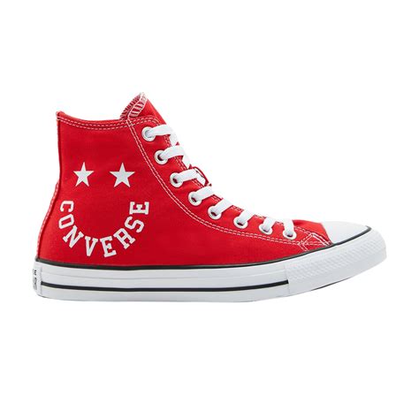 Converse Chuck Taylor All Star High Smiley University Red Editorialist