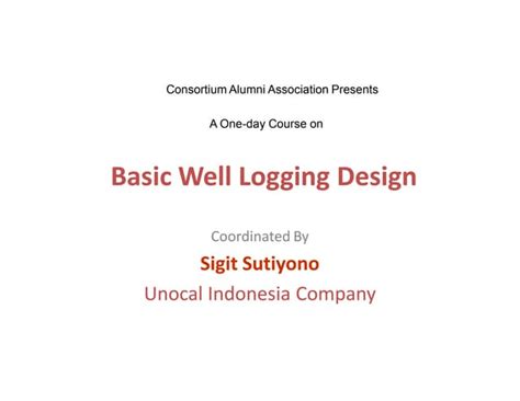 Well Logging 01 Borehole Environment Pdf