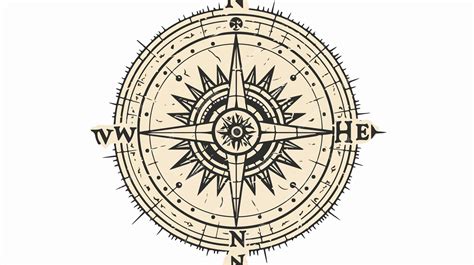 Vegvisir Icelandic Compass Protection Stock Illustration Premium Ai Generated Vector