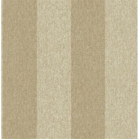 Fine Decor Harris Light Brown Plaid Chevron Wallpaper
