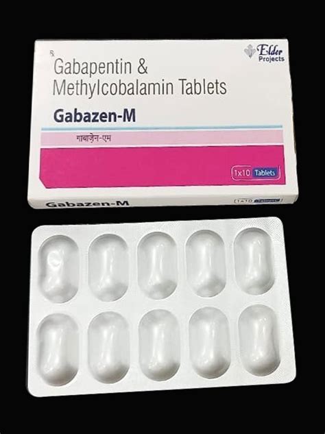 Gabapentin And Methylcobalamin Tablet 1x10tablets At ₹ 275 Box In