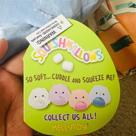 Squishmallows Toys Squishmallow 6 Inch Easter Plush With Sequin