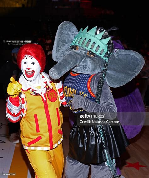 Ronald Mcdonald And Ellie The Elephant Attend The 48th Annual News