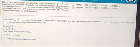 What Is The T Value And P Value Chegg Com