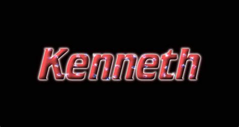 Kenneth Logo Free Name Design Tool From Flaming Text