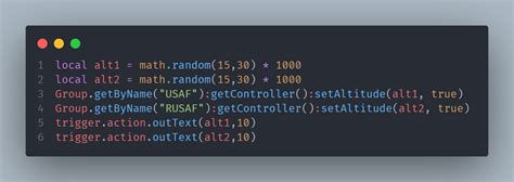 Function Setaltitude Doesnt Work How To Set Groups Spawn Altitude In Script Scripting