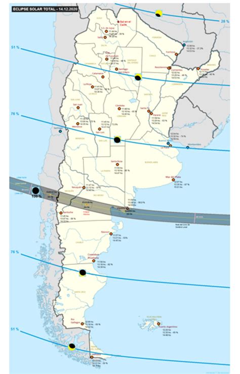 El Próximo Eclipse Solar Total Se Verá Otra Vez En Argentina En 2020