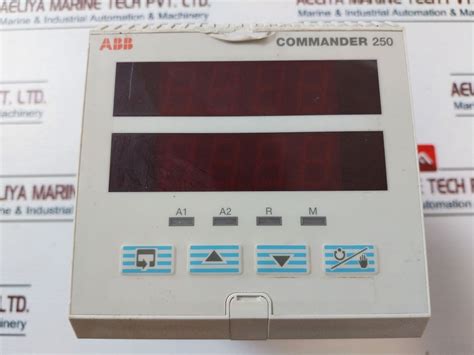 Abb C2500000std Commander 250 Process Controller 100 240vac Aeliya