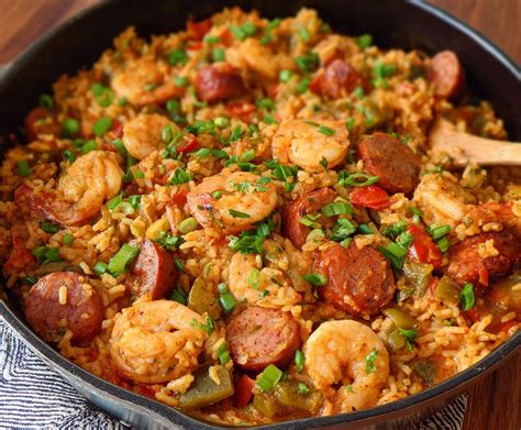 Delicious Cajun Jambalaya With Chicken Shrimp And Sausage