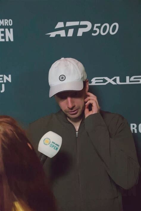 Rotterdam 2026 Qf Photos De Minaur And Van De Zandschulp