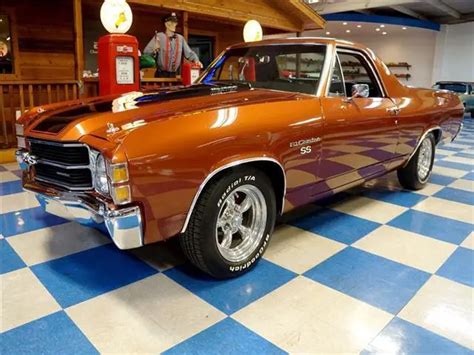 1971 Chevrolet El Camino â€“ Burnt Orange Black Classic Chevrolet