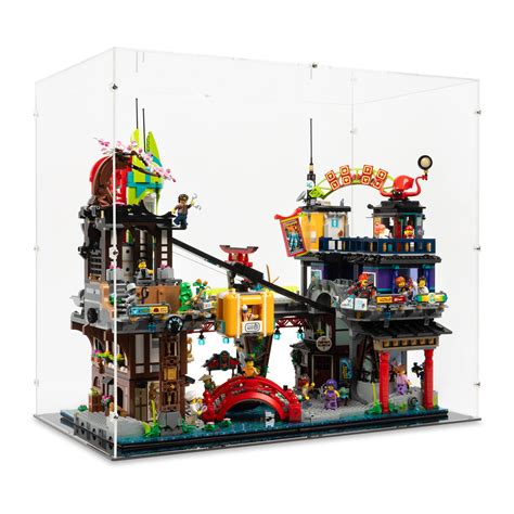 Ninjago® City Markets Display Case Order Yours From Kingdom Brick Supply