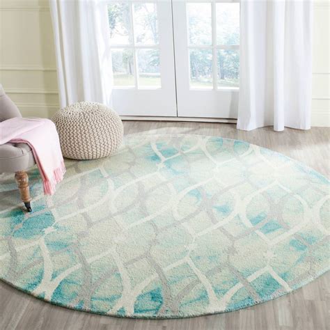 Safavieh Dip Dyed Ddy534q Green Ivory Grey Rug Studio