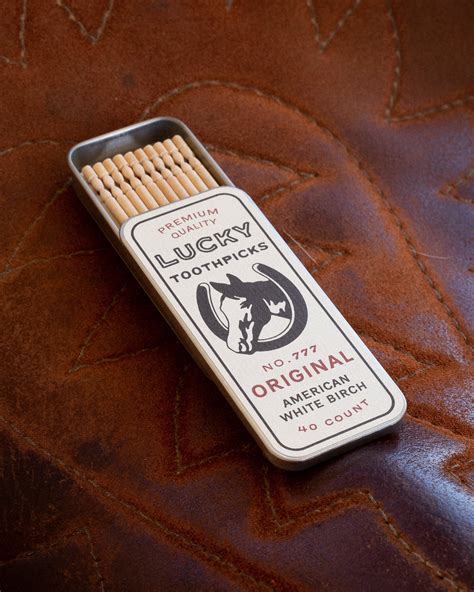 Lucky Toothpicks The American Toothpick Sackett Ranch
