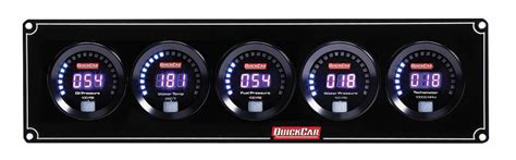 Digital Gauge Panel W 67 001 Black Plate Opwtfp100wptach