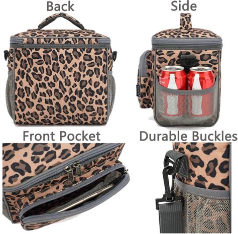 Leopard Print Lunch Bag Forever Spotted