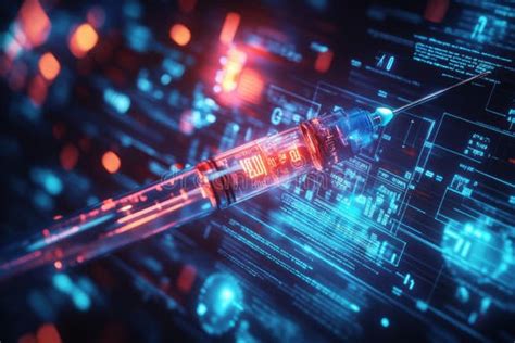 Innovative Anti Aging Treatments Highlighted By Glowing Botox Syringe