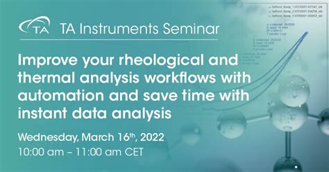 Ta Instruments On Linkedin Webinar