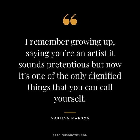 Marilyn Manson Artist Quotes