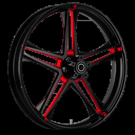Discharge Dyeline Touch Of Color Red Wheels Ryd Wheels Wanaryd Motorcycle