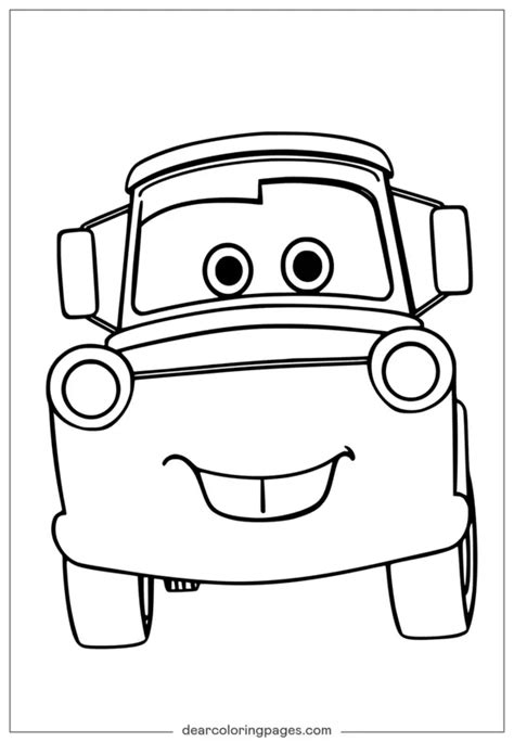 Coloriages Cars 6 Dessins Gratuits