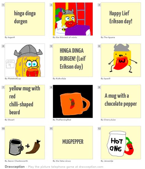 Hinga Dinga Durgen Drawception