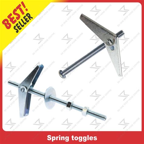 M3 M4 M5 Spring Toggle Butterfly Clip Wall Plug Partition Ceiling Plug Anchor Screws Steel