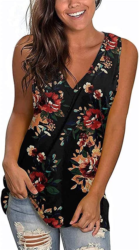 Meibax Chaleco Sin Mangas Para Mujer Blusas De Mujer Elegantes